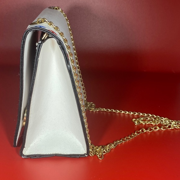 Bags | Gold Chain Cross Body Envelope Bag | Poshmark